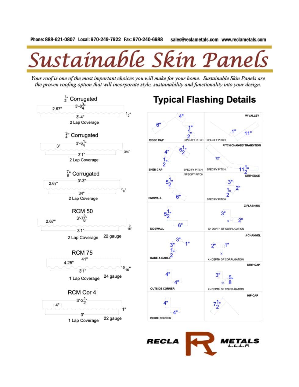 Recla Metals - Roofing, Metal Recycling, Structural Steel and Metal Signs